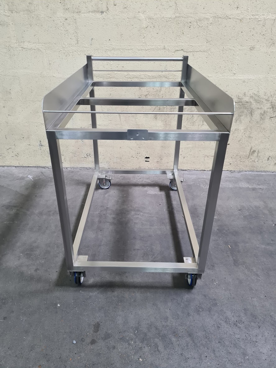 BOBET Matériel - Stainless steel transport trolley - Nous…