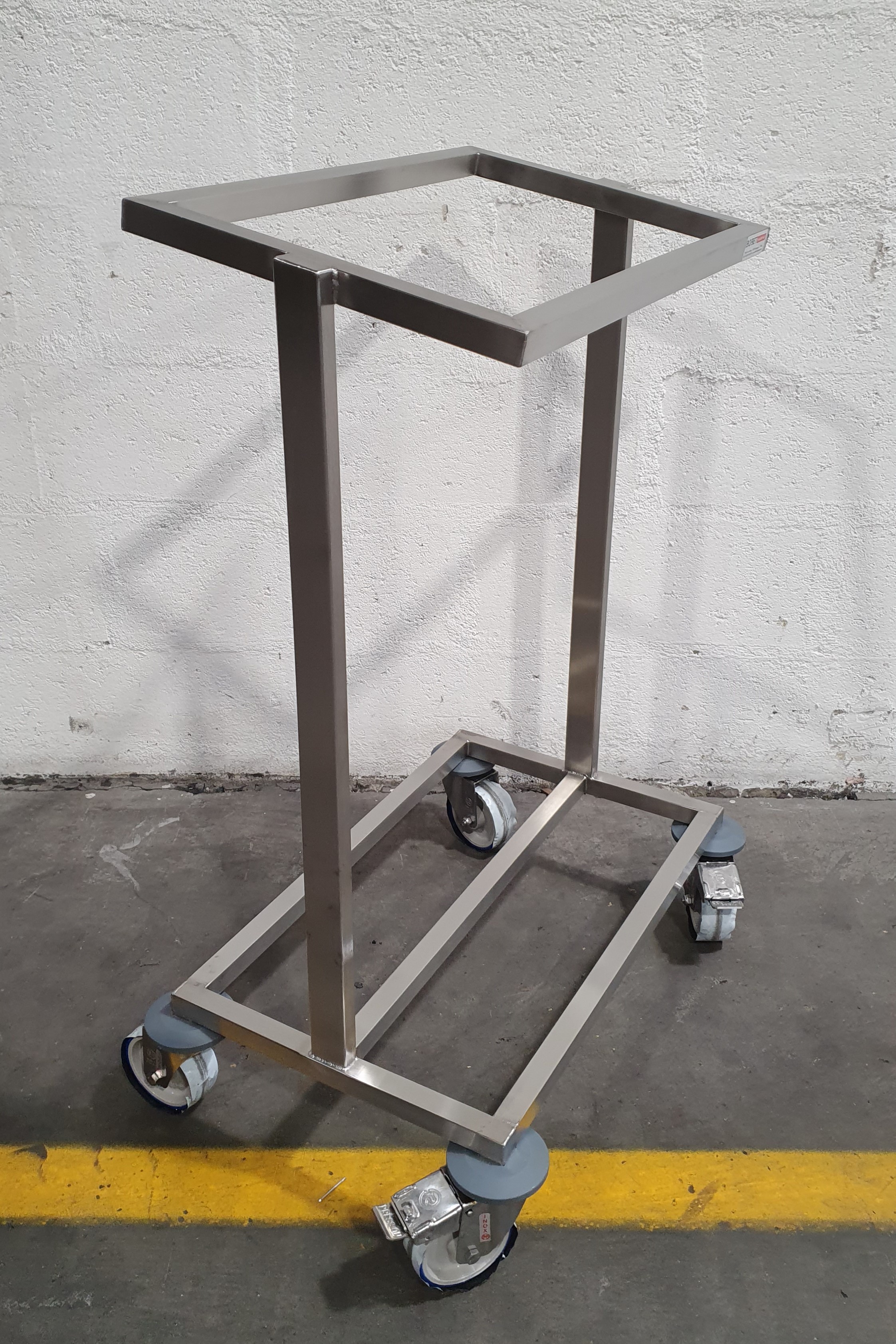 BOBET Matériel - Stainless steel trolley with cutlery display…