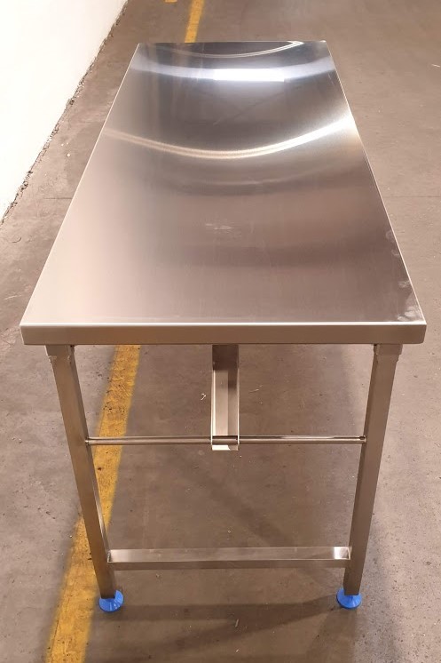 BOBET Matériel - Foldable stainless steel table 1800x700 - Nous…